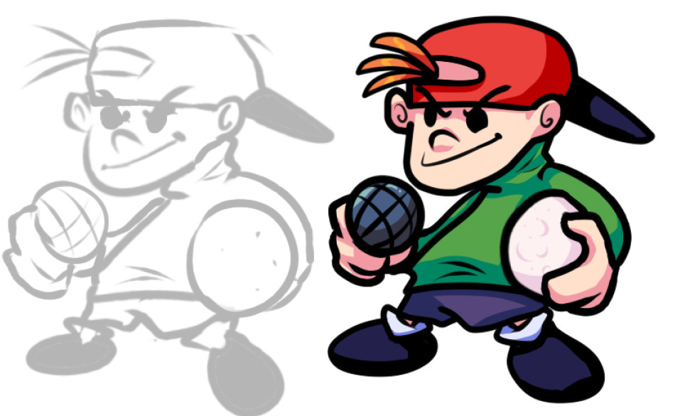 Kevin from Ed, Edd n eddy Mod for Friday Night Funkin' | FNF Mods