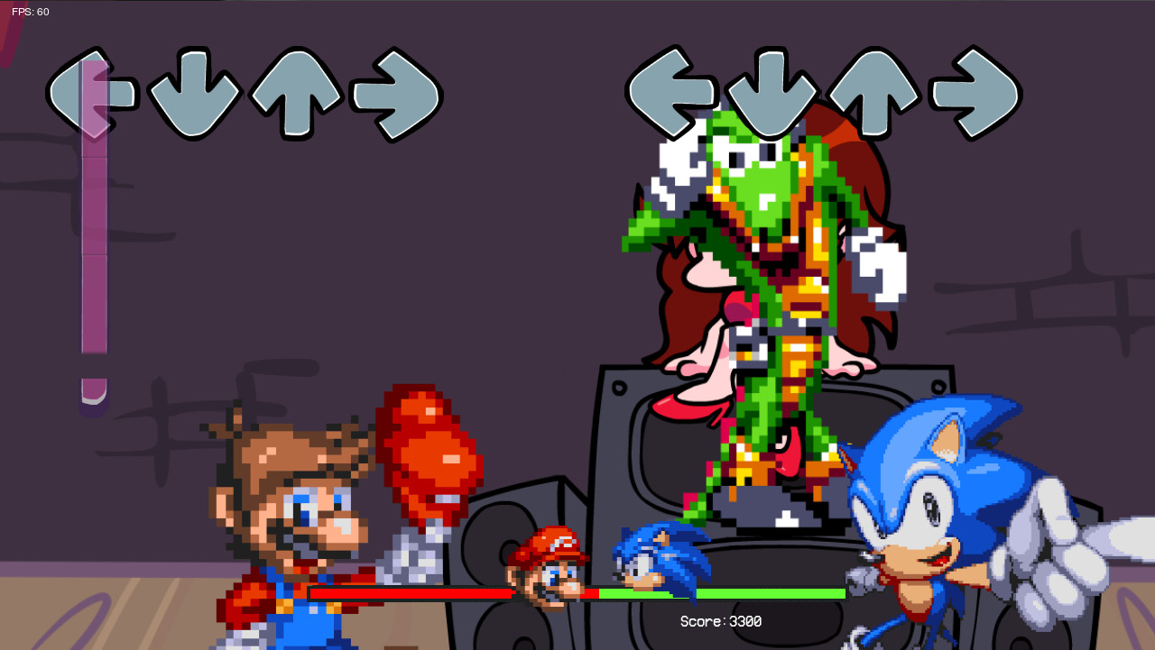 Pixel Mario Mod! Mod for Friday Night Funkin' | FNF Mods