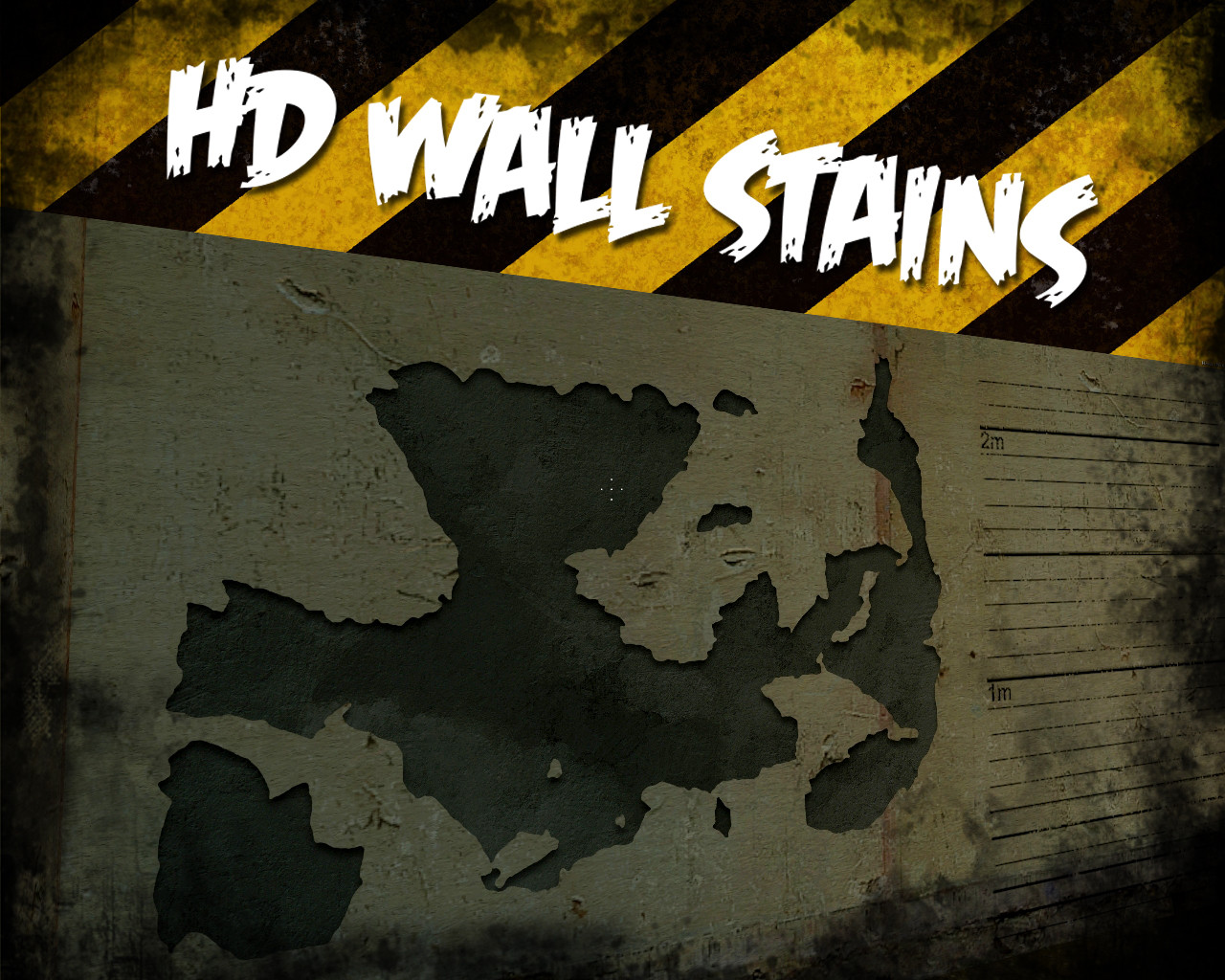 HD Wall stains Mod for Half-Life 2 | HL2 Mods