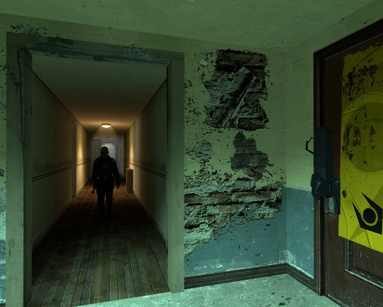 HD Wall stains Mod for Half-Life 2 | HL2 Mods