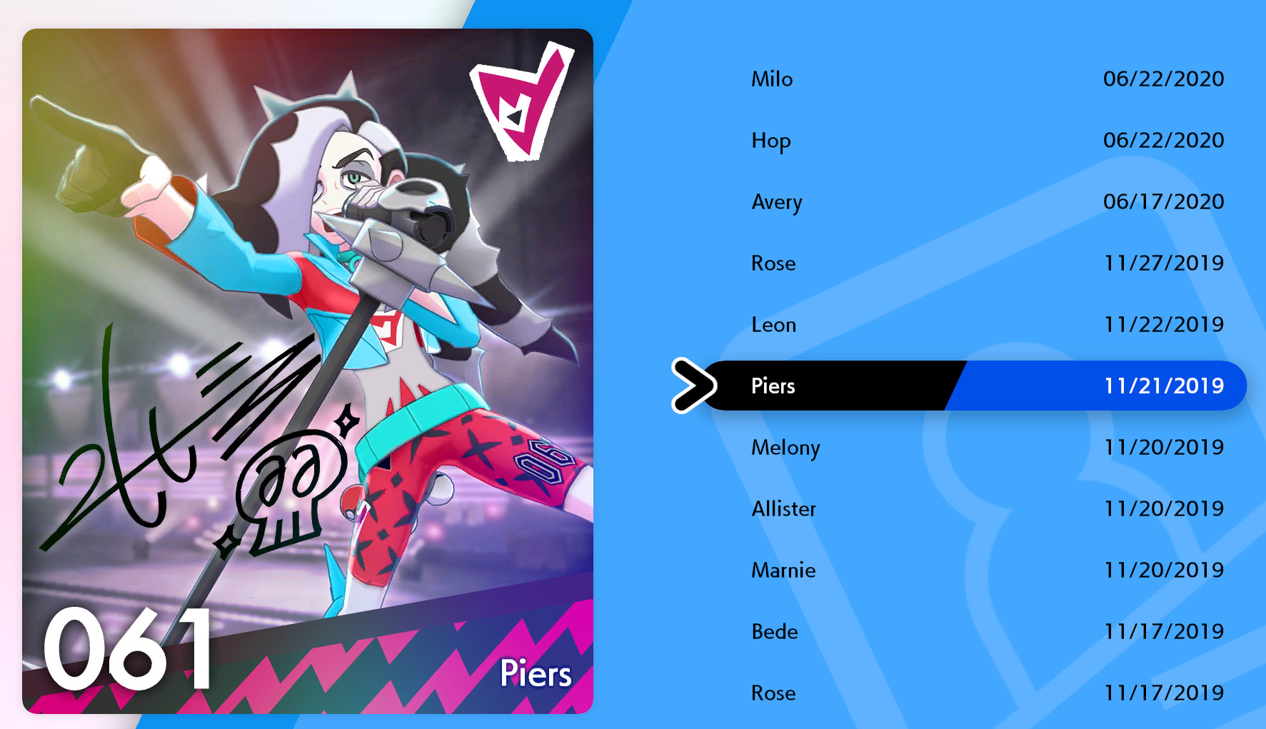 Masters EX Piers Mod for Pokemon Sword & Shield | SWSH Mods