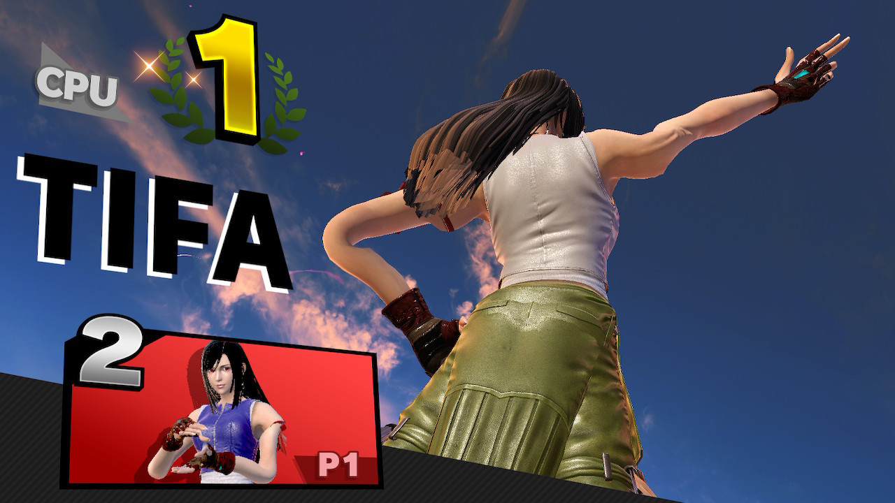 Advent Children Tifa Mod for Super Smash Bros. Ultimate | SSBU Mods