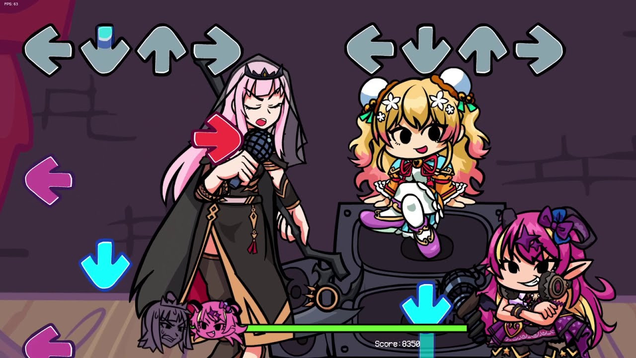 Akai Haato - RED HEART Mod for Friday Night Funkin' | FNF Mods