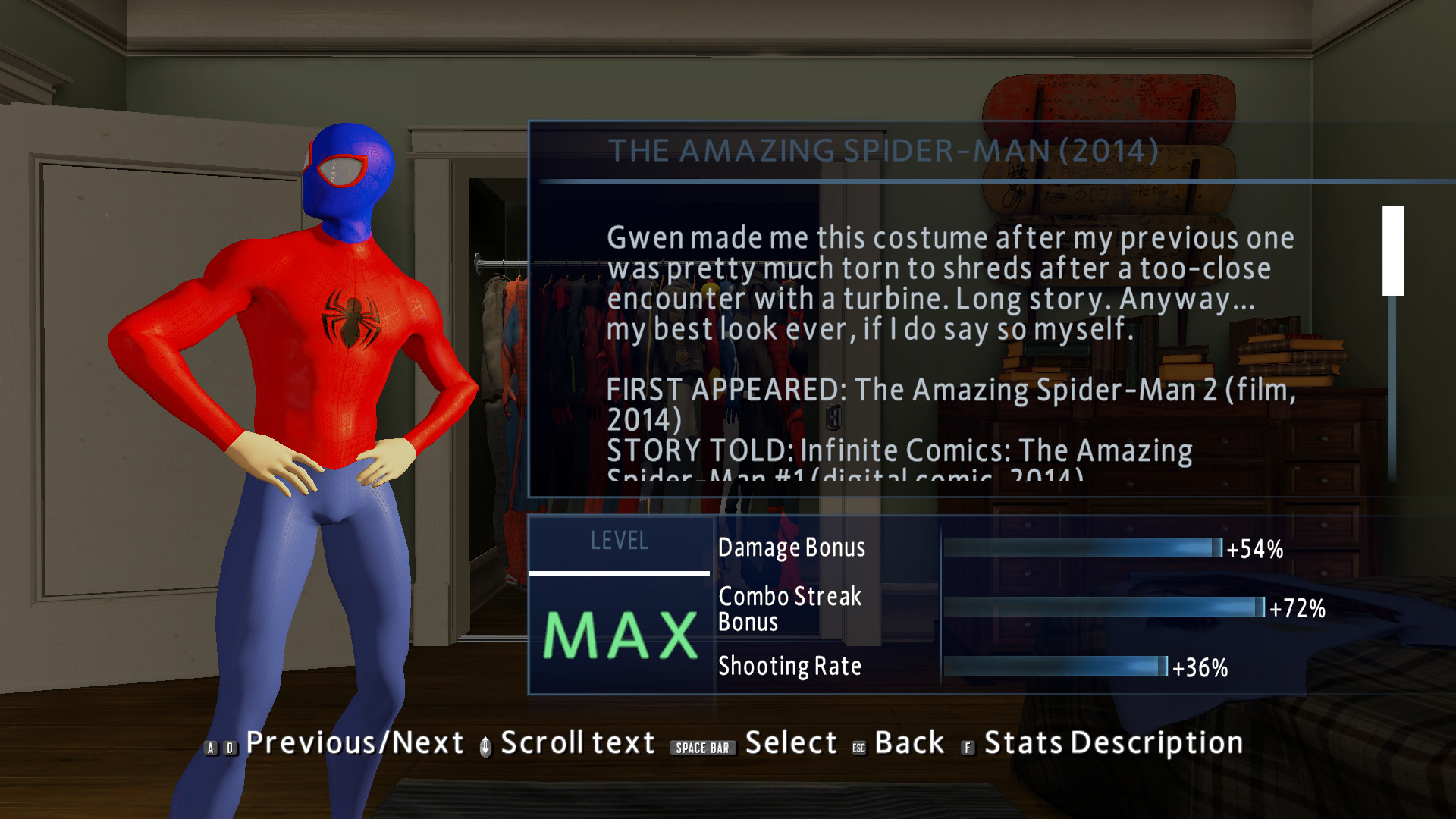 Random suits [The Amazing Spider-Man] [Mods]