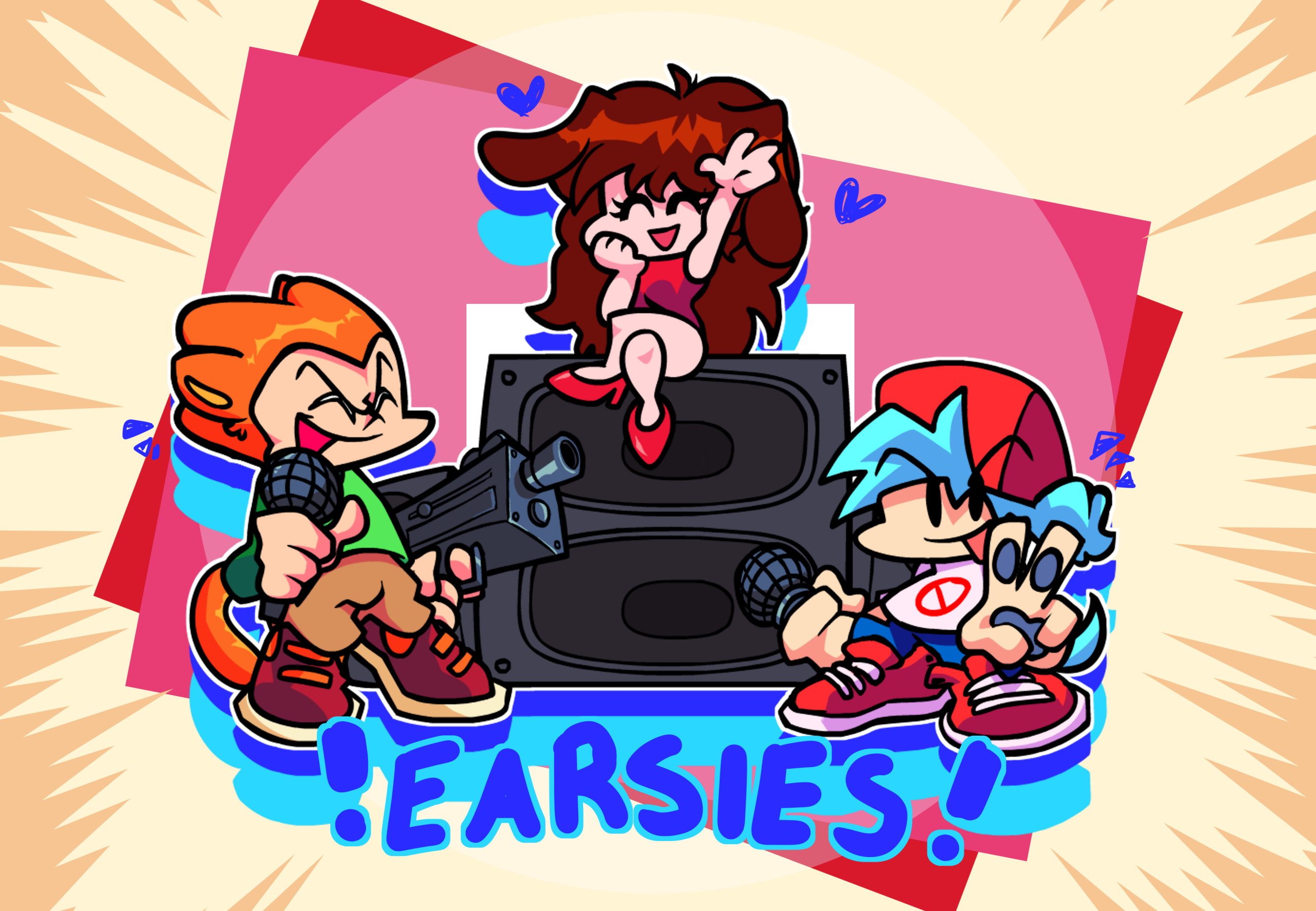 Dogboy/Catboy/Bunnygirl Mod! Mod for Friday Night Funkin' | FNF Mods