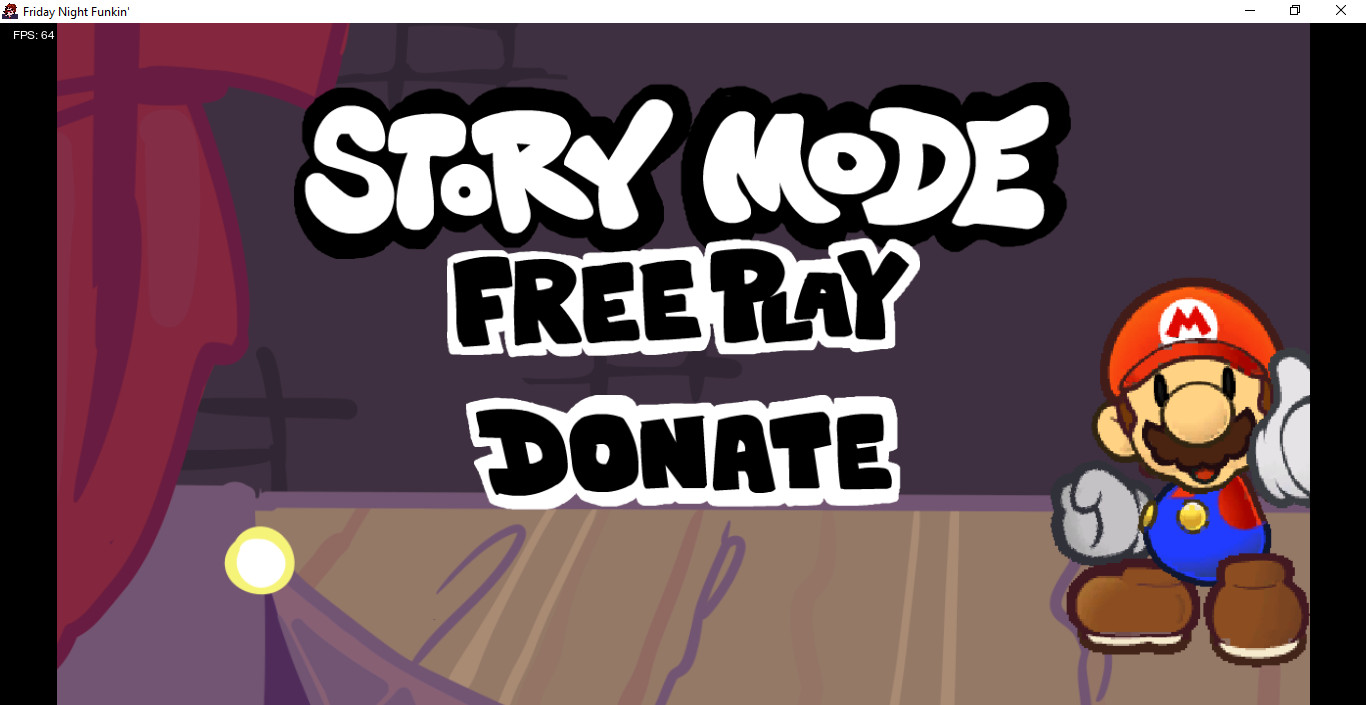 Paper Mario in Friday Night Funkin Mod for Friday Night Funkin' | FNF Mods