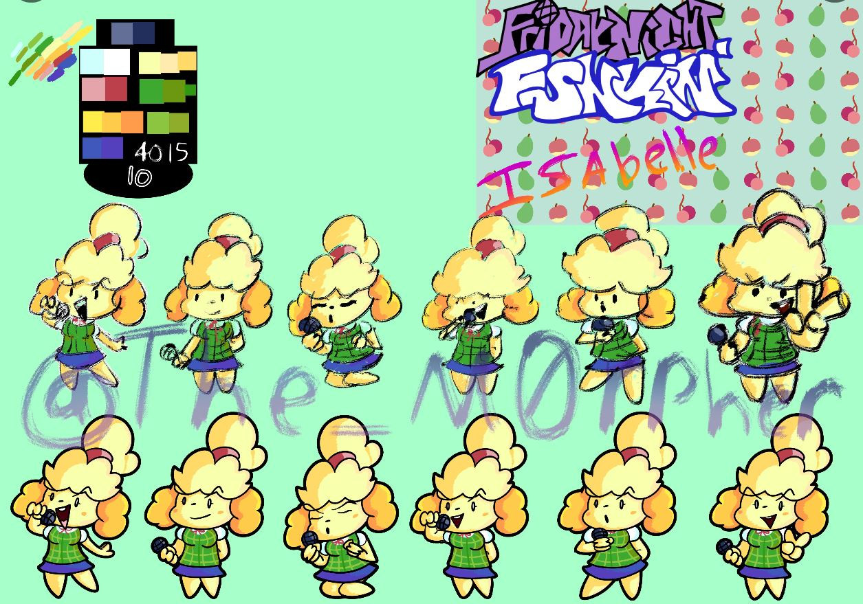 Isabelle Mod for Friday Night Funkin' | FNF Mods