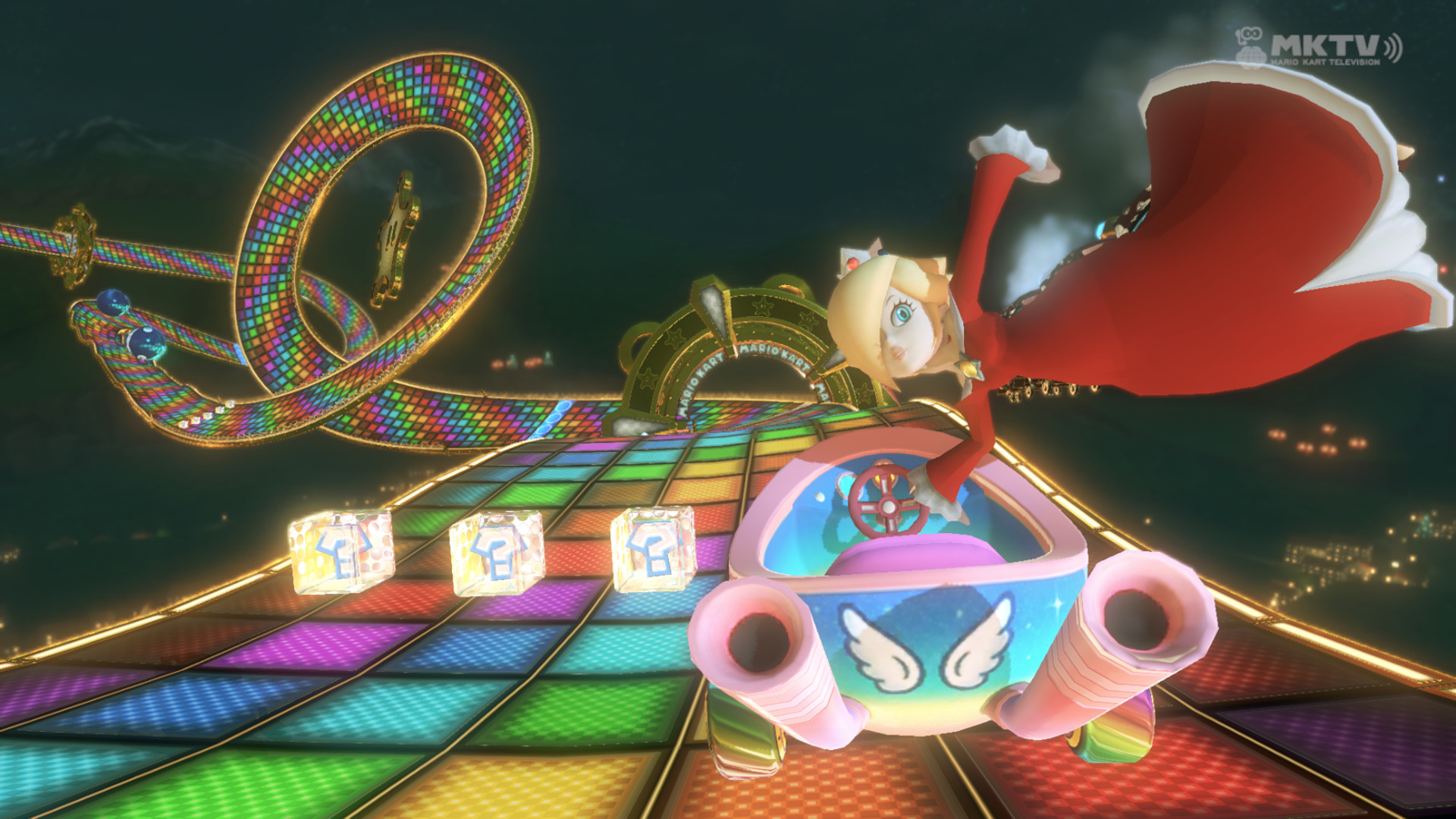 Fire Rosalina from MKT Mod for Mario Kart 8 | MK8 Mods