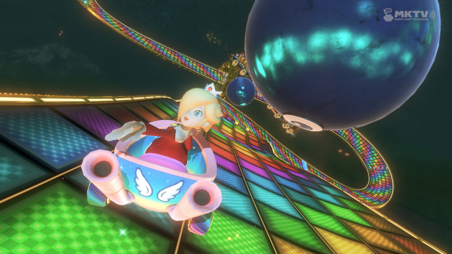 Fire Rosalina from MKT Mod for Mario Kart 8 | MK8 Mods