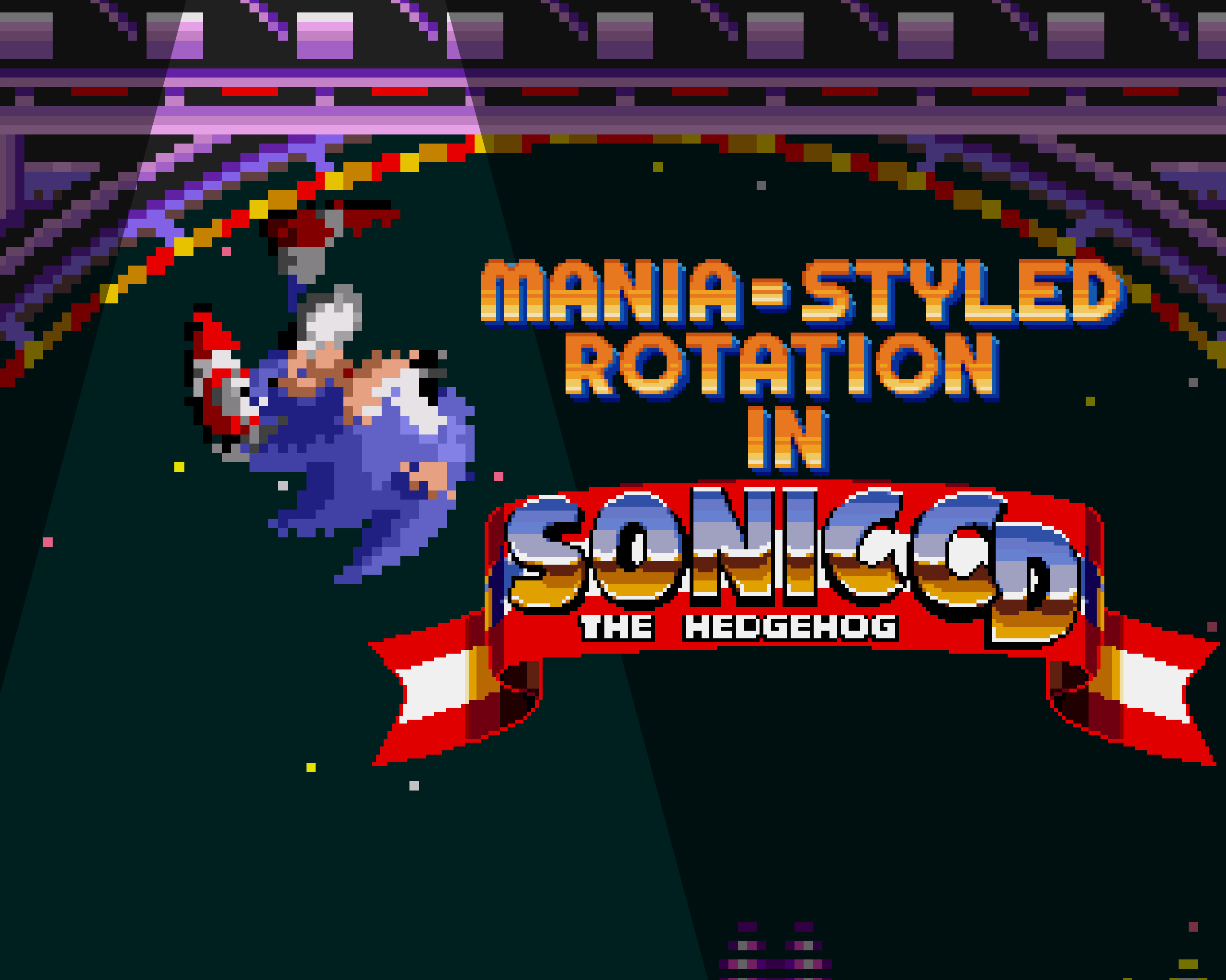 Mania-Styled Rotation in Sonic CD Mod for Sonic CD (2011) | SCD Mods