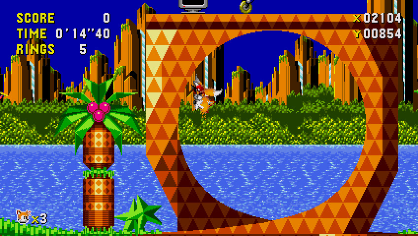Mania-Styled Rotation in Sonic CD Mod for Sonic CD (2011) | SCD Mods