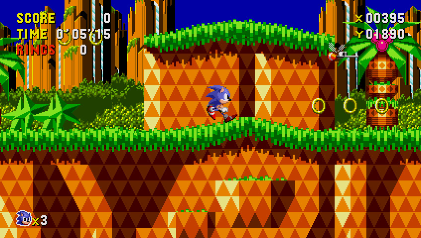 Mania-Styled Rotation in Sonic CD Mod for Sonic CD (2011) | SCD Mods