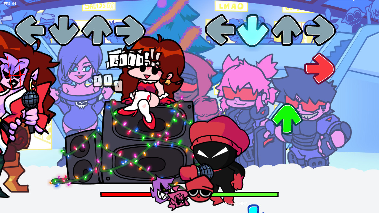 NinjaMuffin as Boyfriend Mod for Friday Night Funkin' | FNF Mods