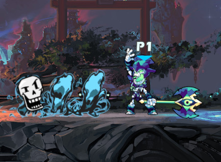 Mod Azot special attack Sans Mod for Brawlhalla | BHalla Mods