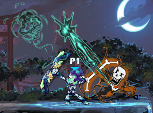 Mod Azot special attack Sans Mod for Brawlhalla | BHalla Mods