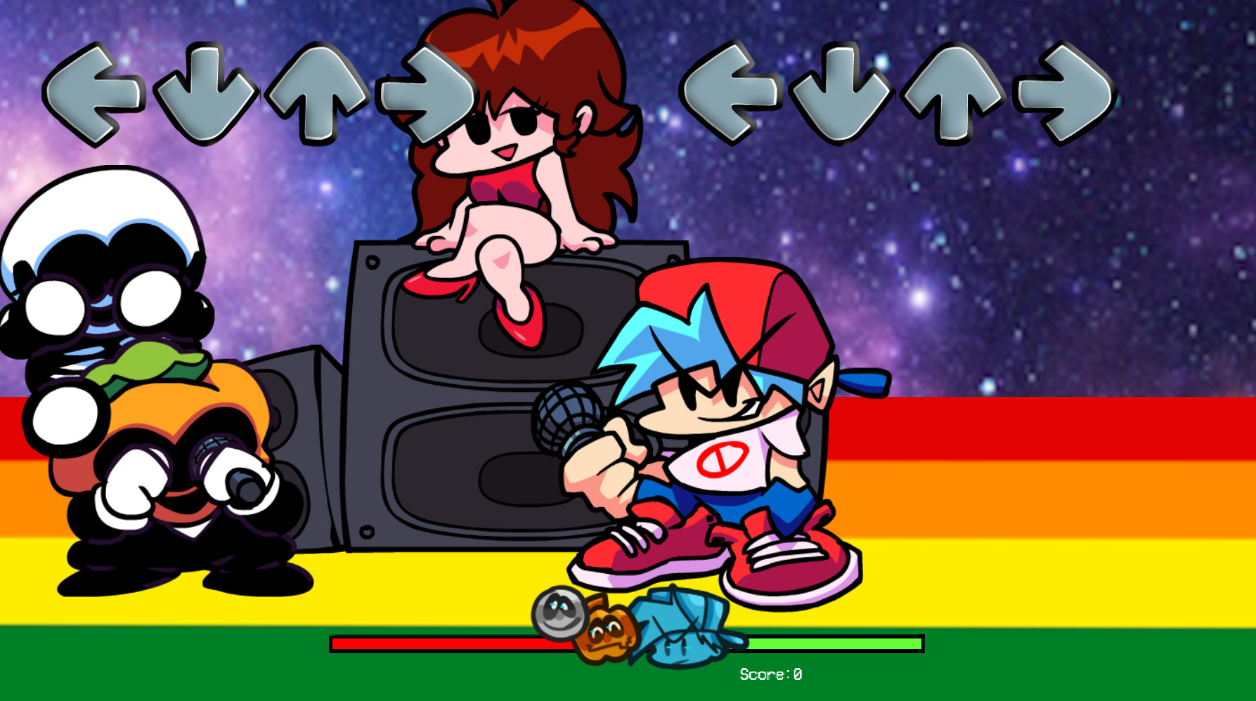 AAAEEEOOO (Comes with custom stage) [Friday Night Funkin'] [Mods]