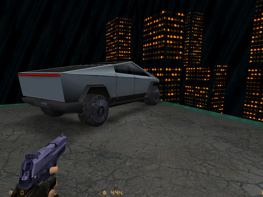 Tesla Cybertruck [Counter-Strike 1.6] [Mods]