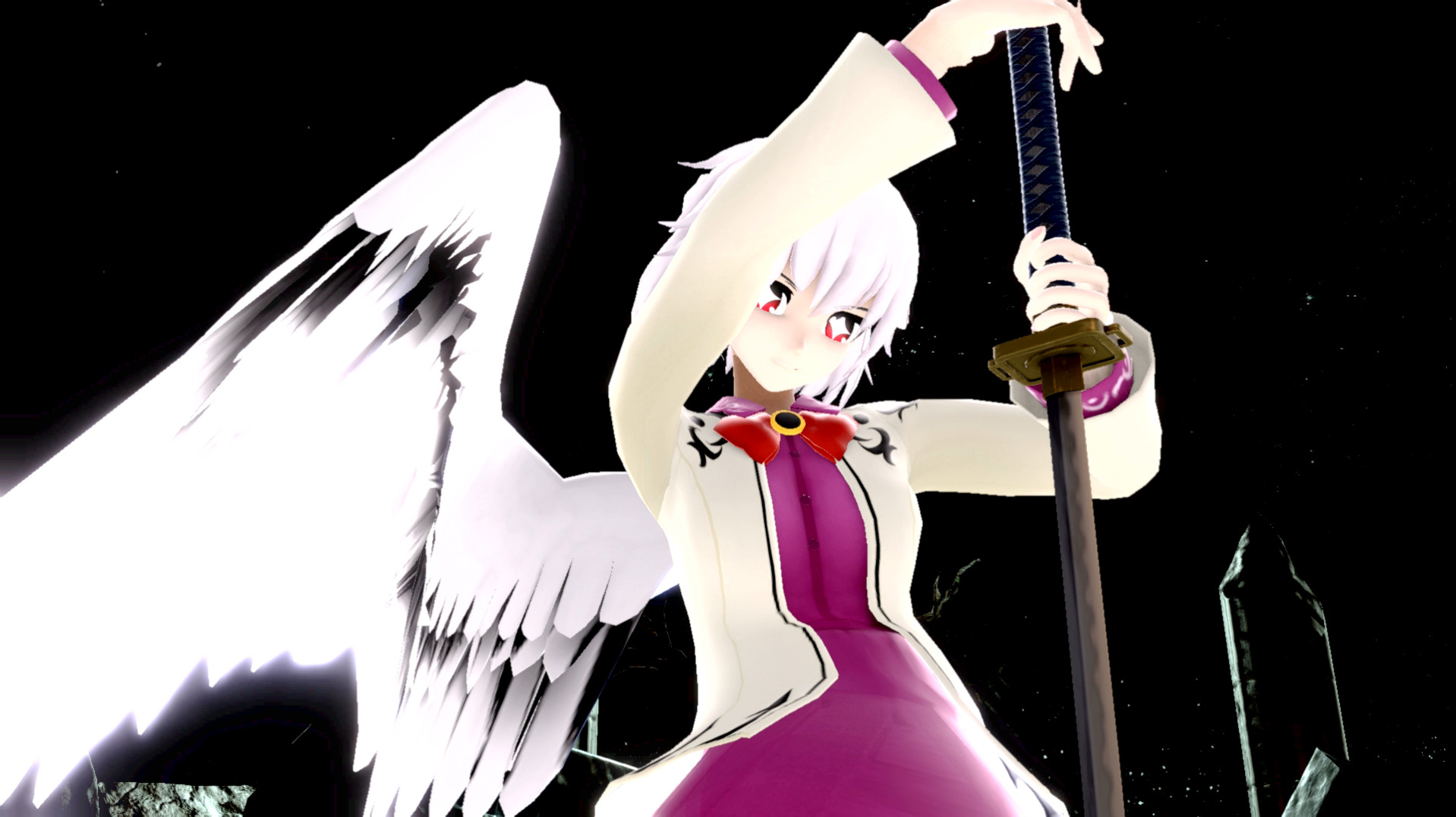 Touhou Sagume Sephiroth Mod for Super Smash Bros. Ultimate | SSBU Mods