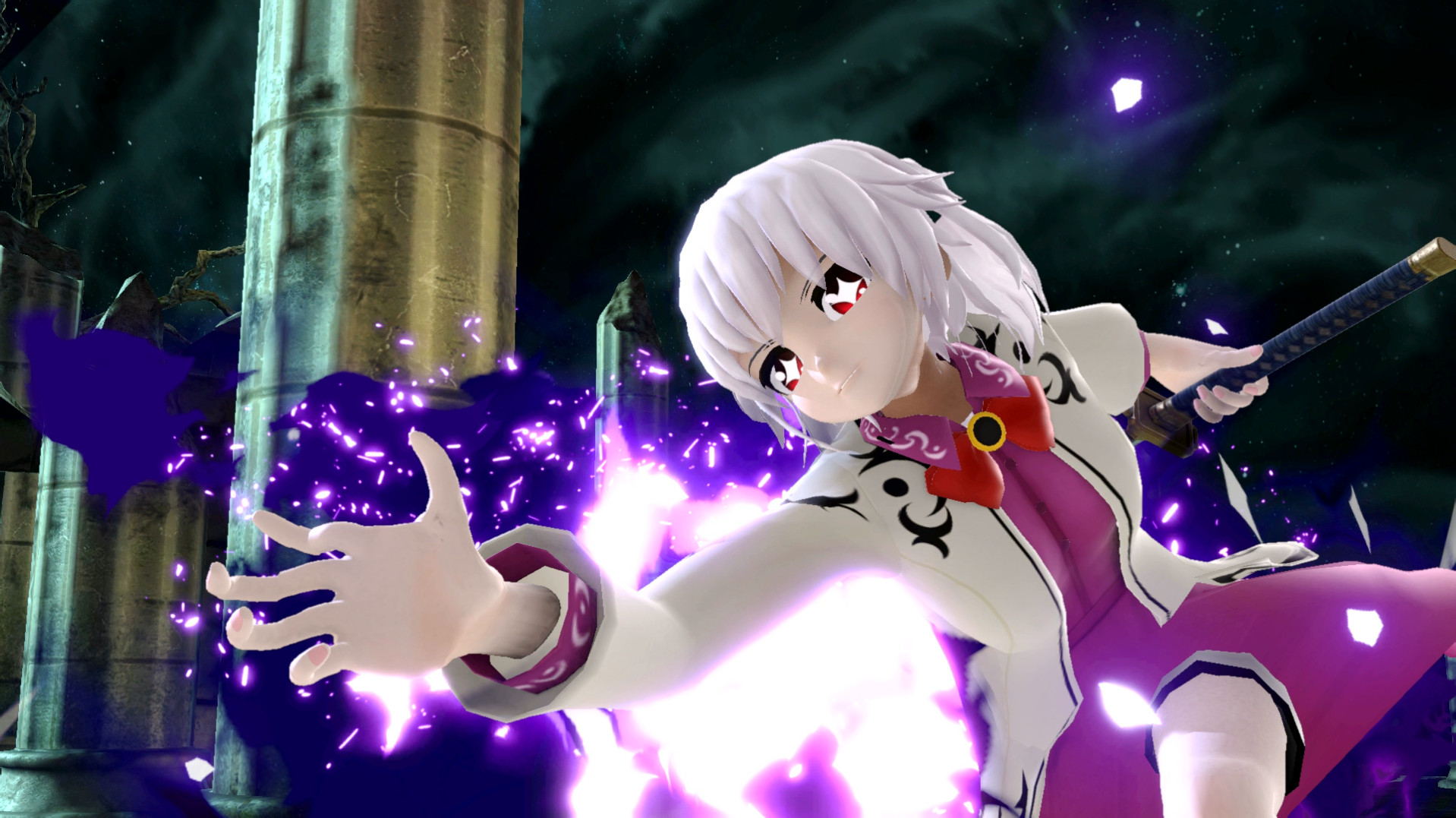Touhou Sagume Sephiroth Mod for Super Smash Bros. Ultimate | SSBU Mods