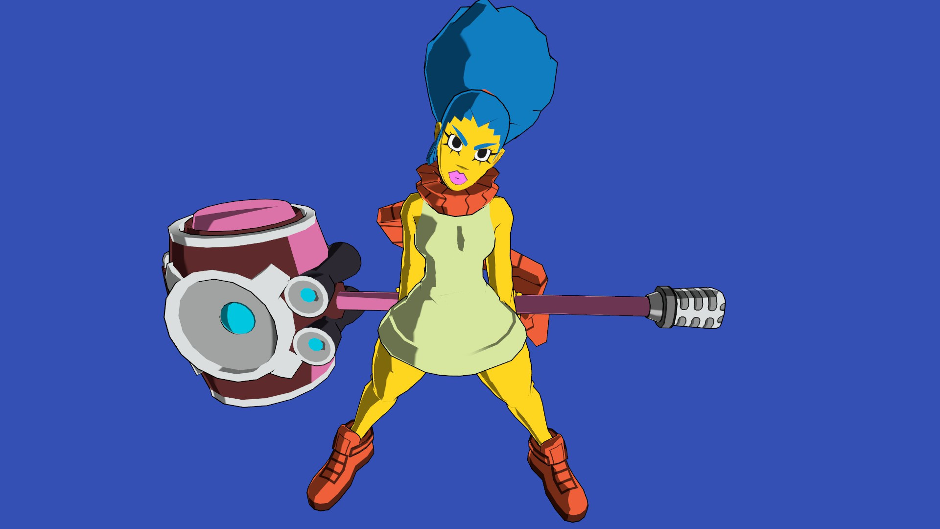 Marge Simpson Mod for Lethal League Blaze | LLB Mods