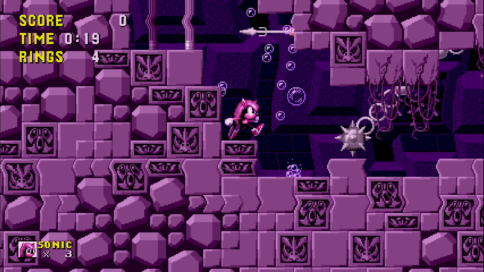 Mania Mighty in Sonic 1 Mod for Sonic the Hedgehog (2013) | S1 2013 Mods