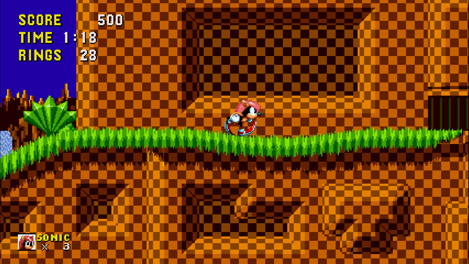Mania Mighty in Sonic 1 Mod for Sonic the Hedgehog (2013) | S1 2013 Mods