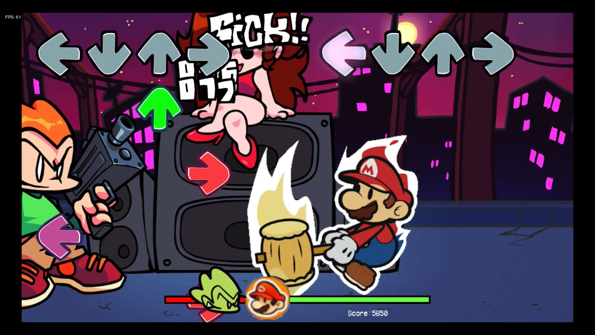 Playable Paper Mario Mod for Friday Night Funkin' | FNF Mods