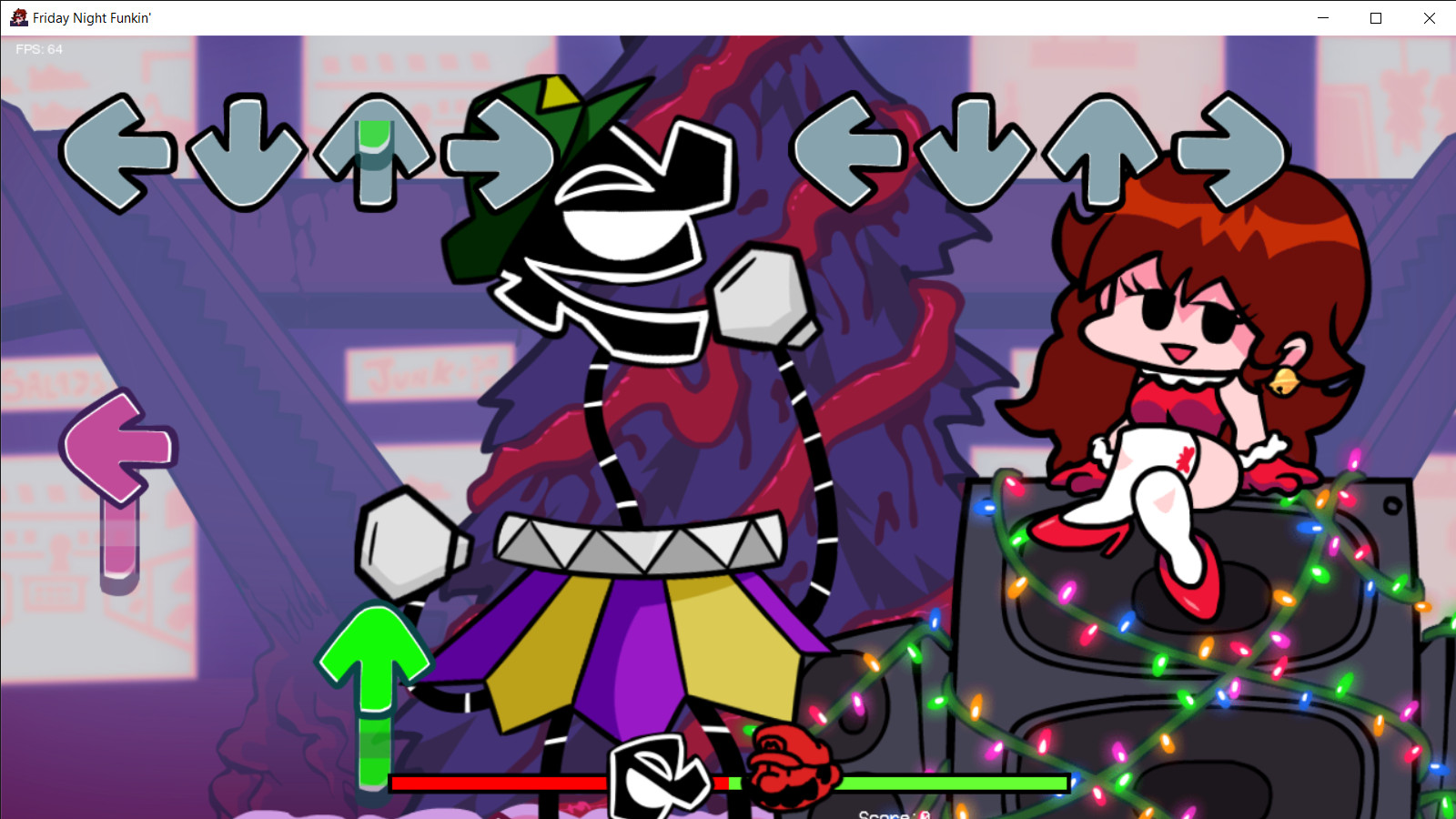 Super Dimentio over Monster (Mod) Mod for Friday Night Funkin' | FNF Mods