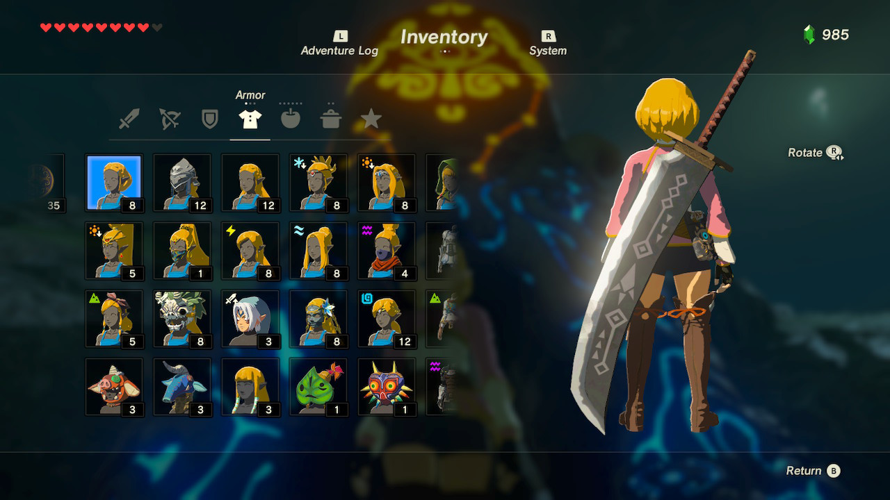 Giant's Knife [Standalone Weapon] Mod for The Legend of Zelda: Breath ...