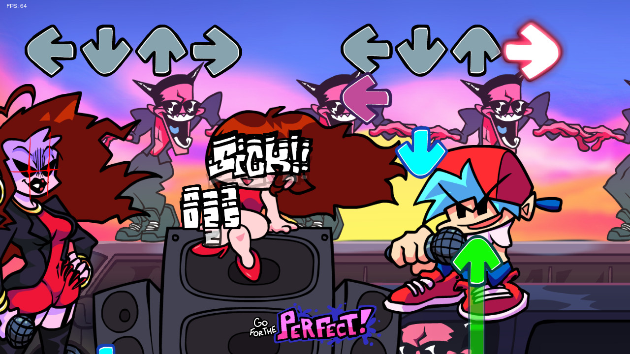 Go for the Perfect! Mod for Friday Night Funkin' | FNF Mods