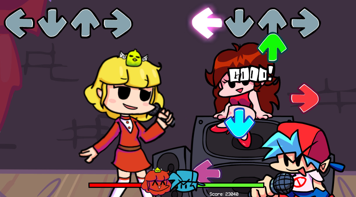 Magical Girl Marie MOD + custom song Mod for Friday Night Funkin' | FNF ...