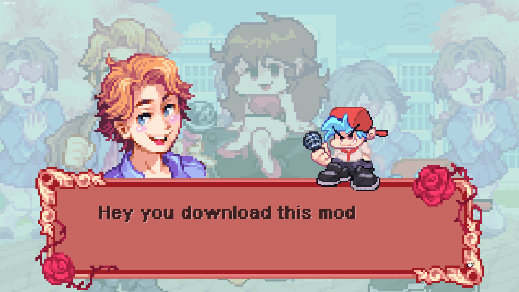 [Week 6]Boyfriend In A Uniform Mod for Friday Night Funkin' | FNF Mods