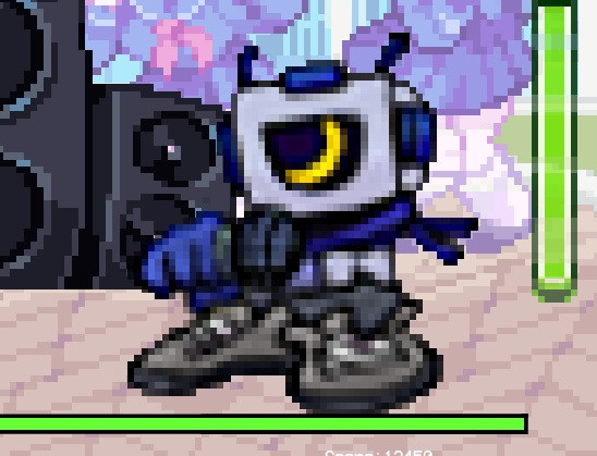 Prototype Oneshot over Boyfriend Mod for Friday Night Funkin' | FNF Mods