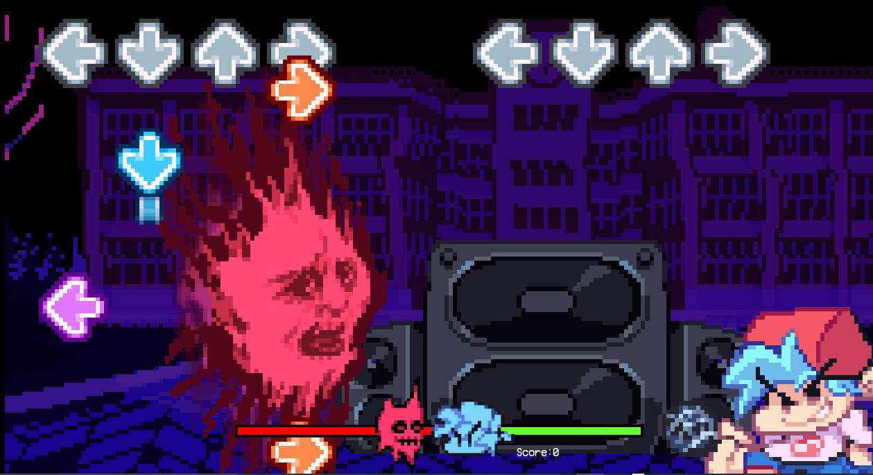 Week 6 with speakers only Mod for Friday Night Funkin' | FNF Mods