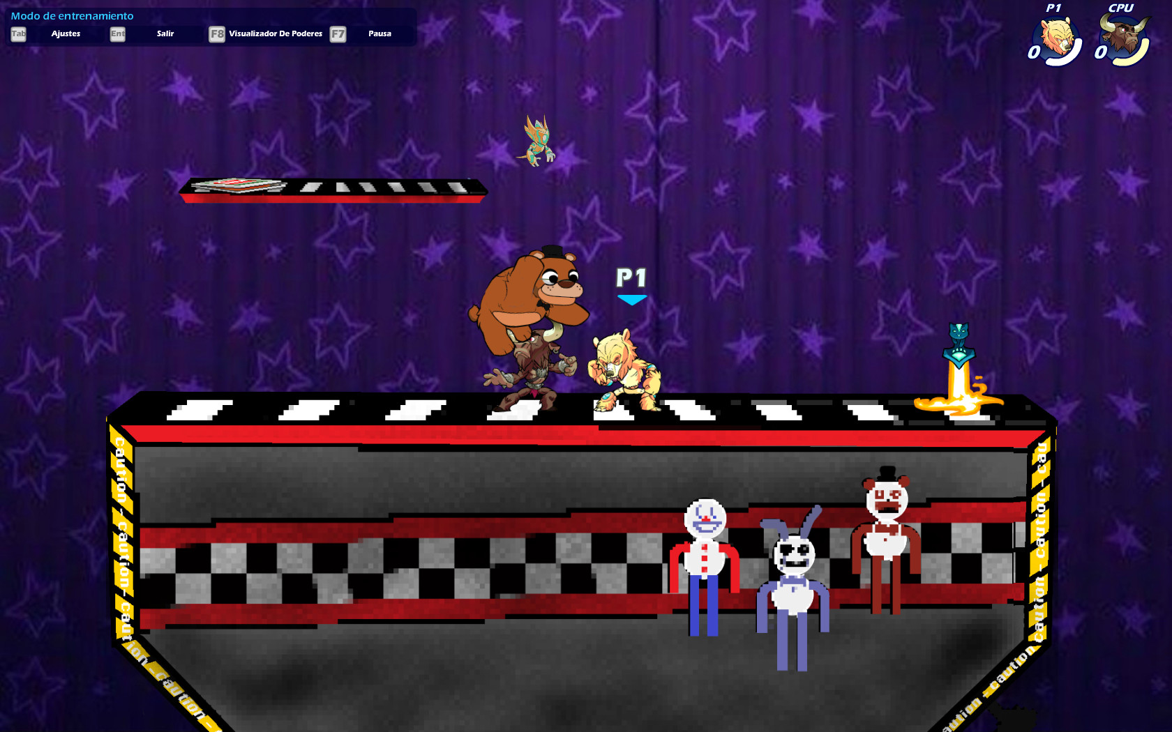 freddy plush side kick [Brawlhalla] [Mods]