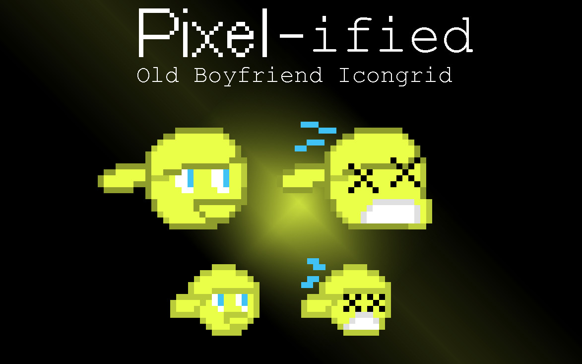 Pixel-ified Old Boyfriend Icon Mod [UPDATED] Mod for Friday Night ...