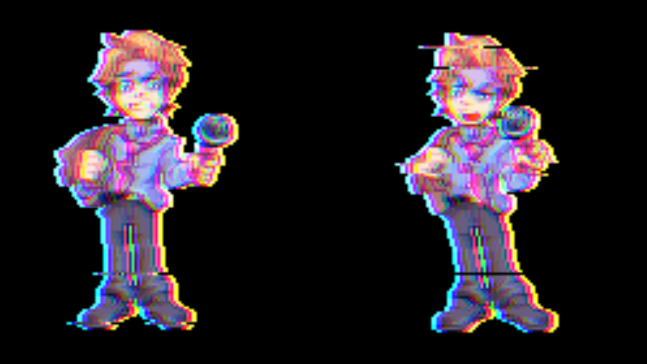 Glitch Senpai Mod for Friday Night Funkin' | FNF Mods
