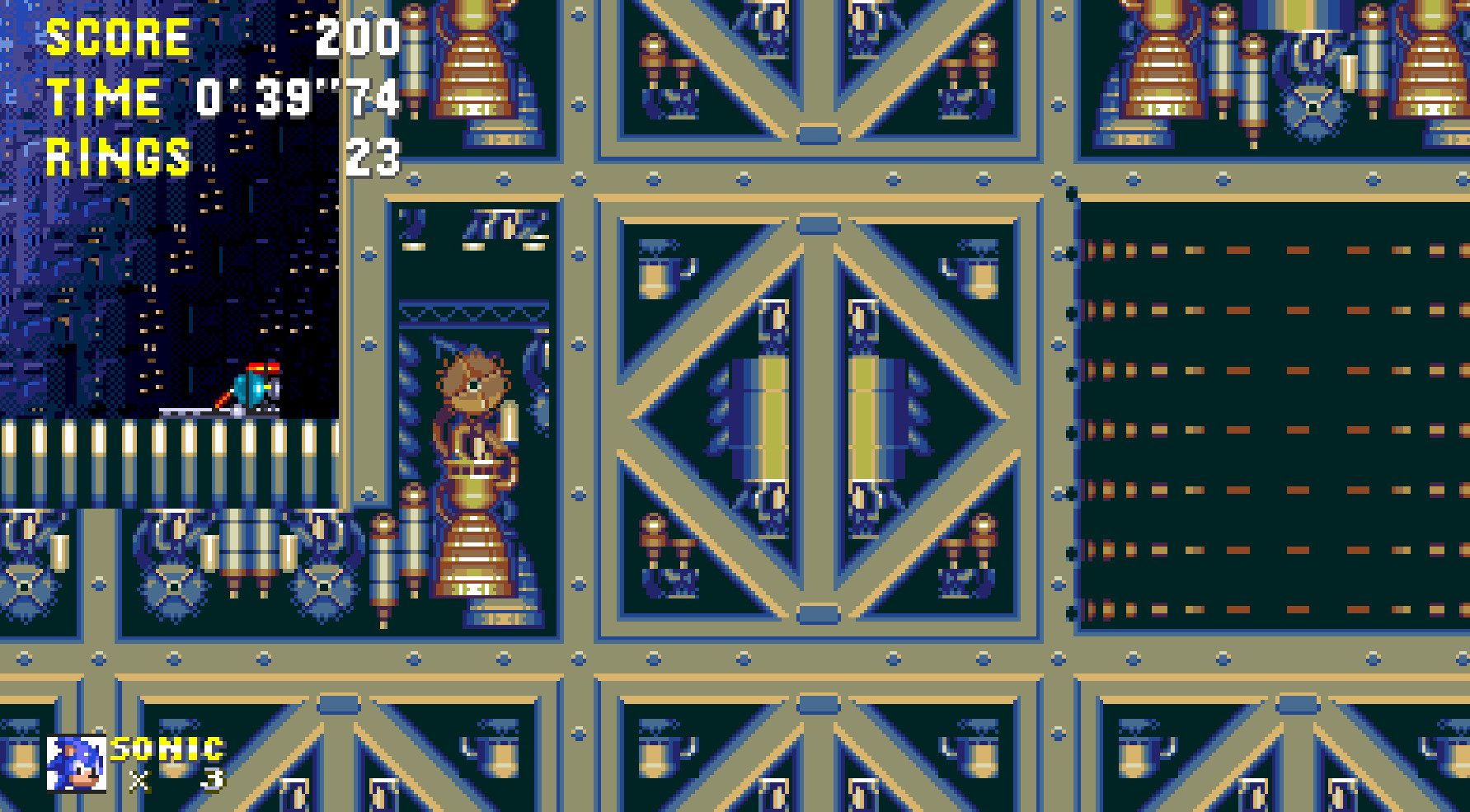 sonic 3C 0408 death egg zone layout Mod for Sonic 3 A.I.R. | S3AIR Mods