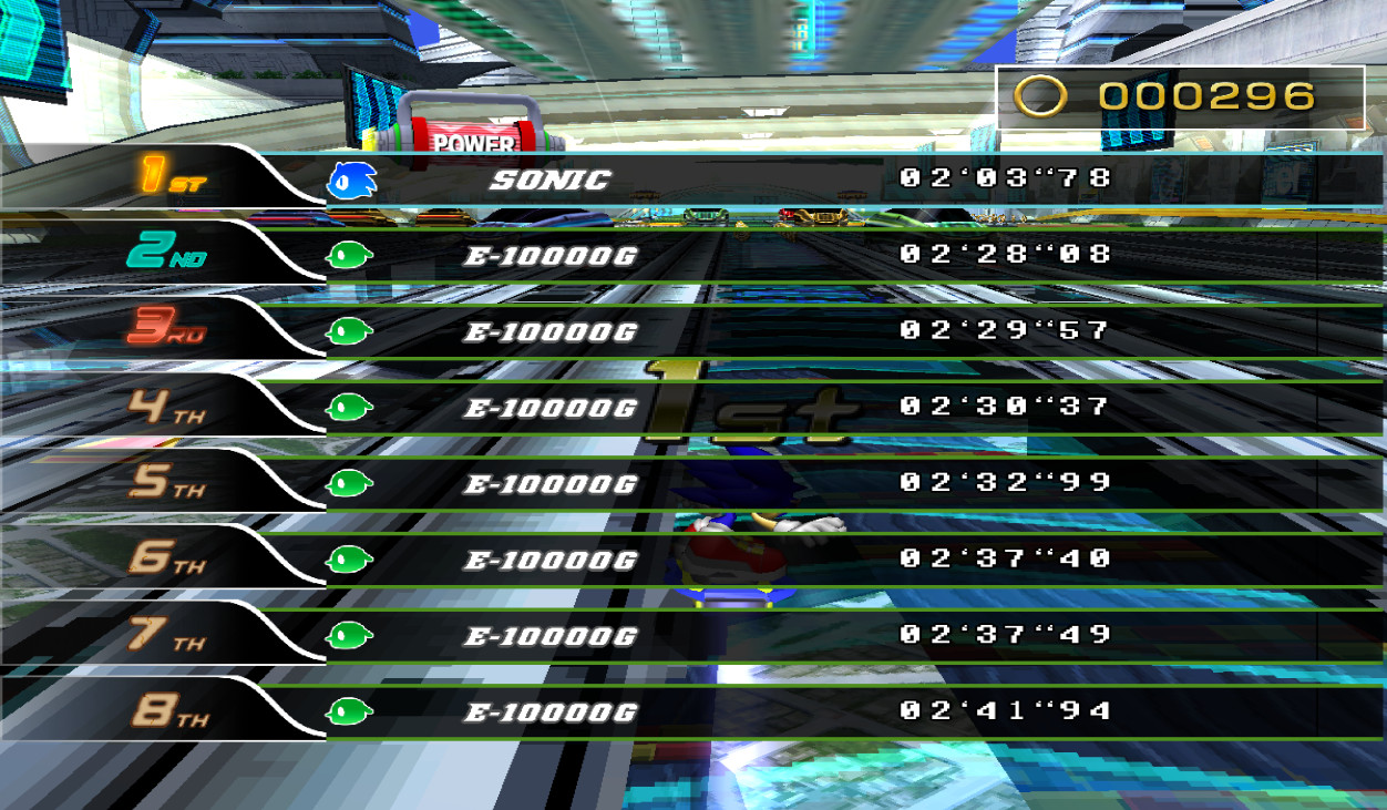JT's Riders Collection Mod for Sonic Riders (GameCube) | SR-GC Mods