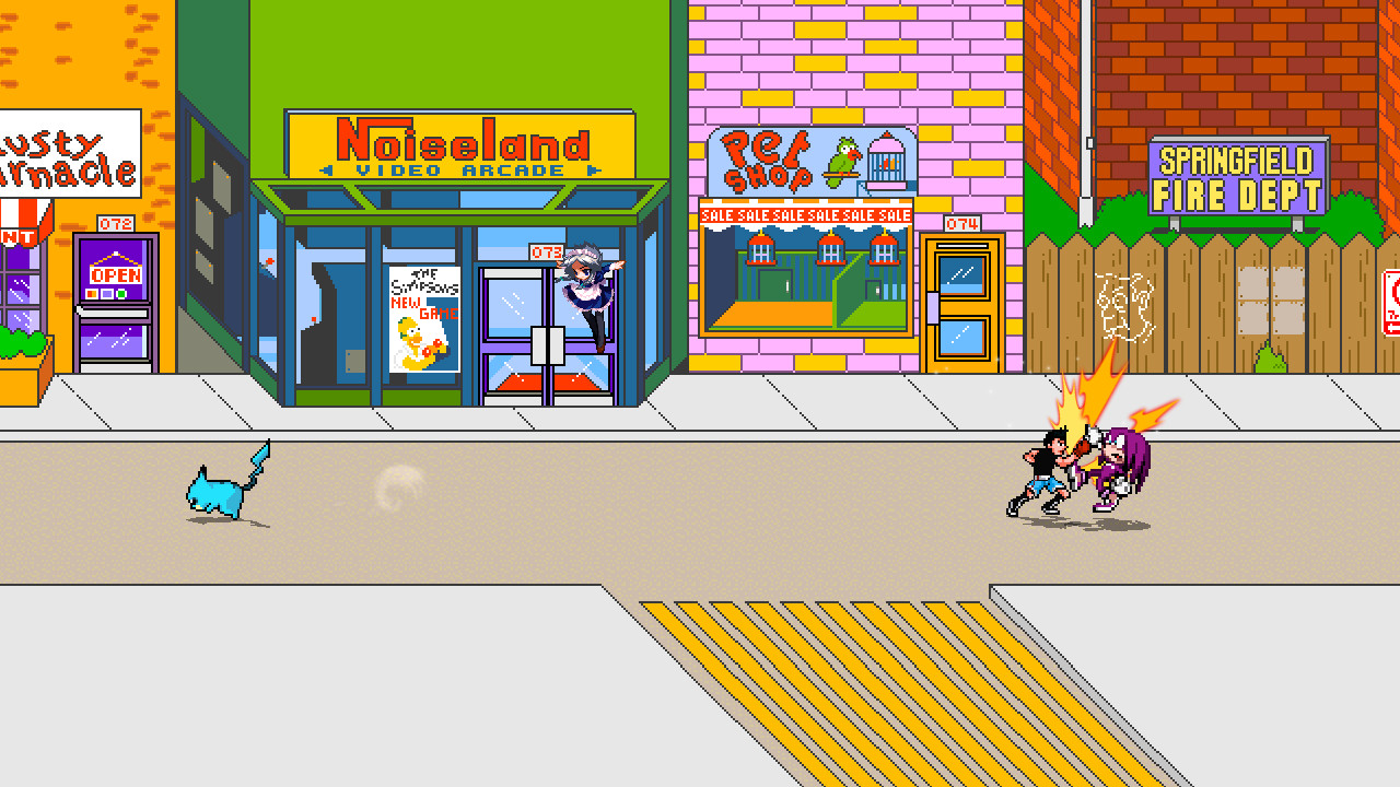 The Simpsons - Downtown Springfield (CMC+ v7) Mod for Super Smash Bros ...