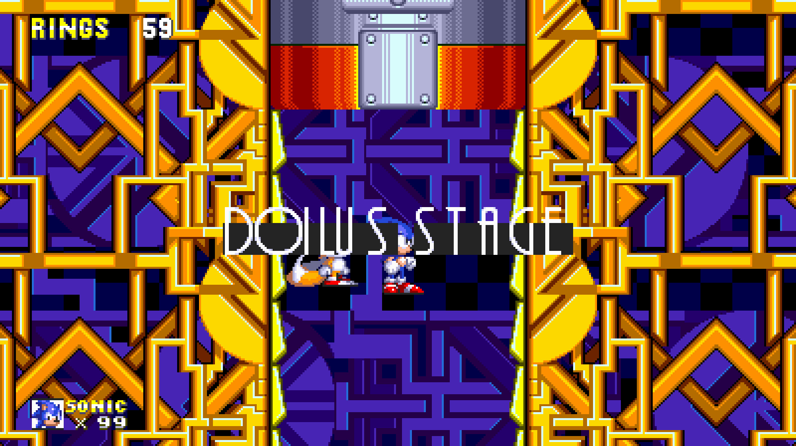 "Doilus Stage" Title Card for Bonus Stages Mod for Sonic 3 A.I.R ...