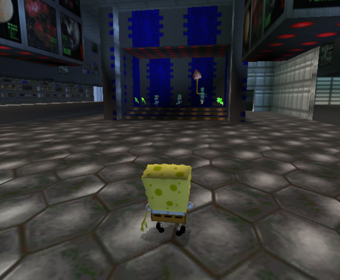 Doom E1M1: Hangar Mod for SpongeBob SquarePants: Battle for Bikini ...