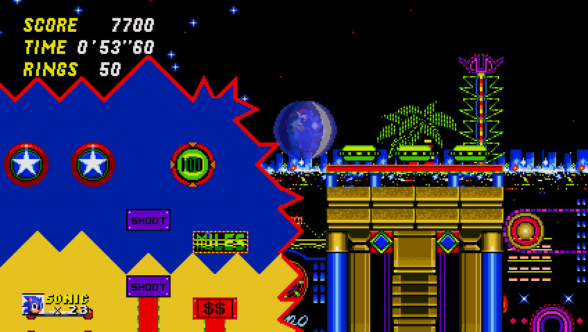 Sonic 1 Shield in Sonic 2 [Sonic the Hedgehog 2 (2013)] [Mods]