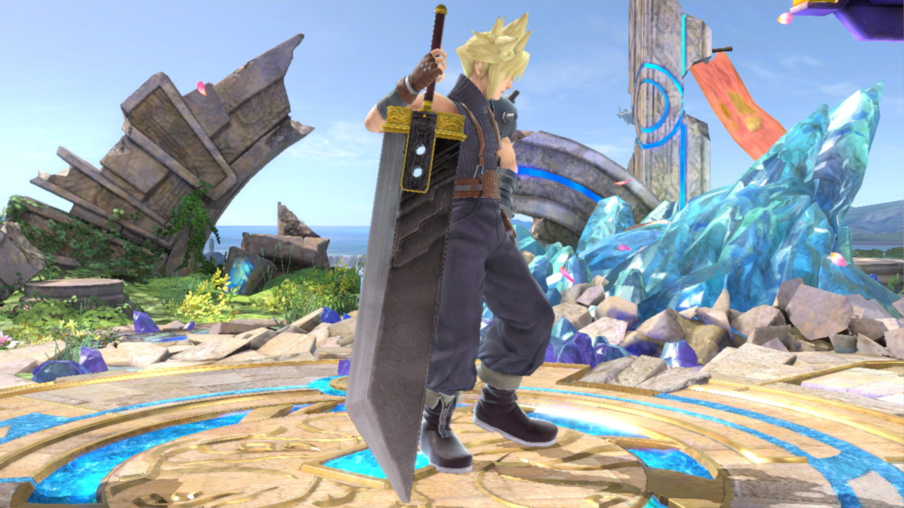 Crisis Core Buster Sword Mod for Super Smash Bros. Ultimate | SSBU Mods