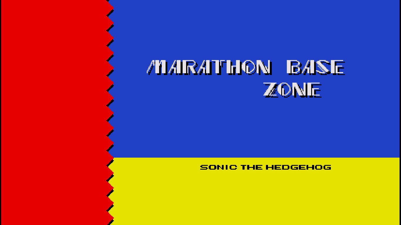 Marathon Base Nameplate over Egg Gauntlet [Sonic the Hedgehog 2 (2013 ...