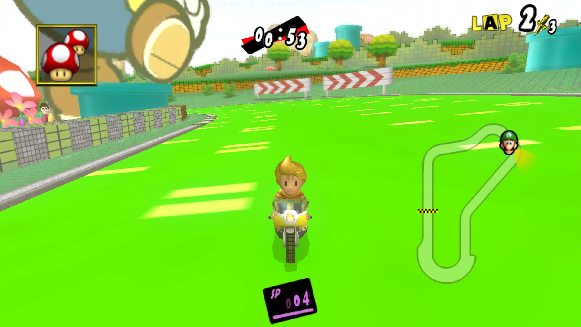 Lucas (SSB4 3DS Model) Character Pack Mod for Mario Kart Wii | MKWii Mods