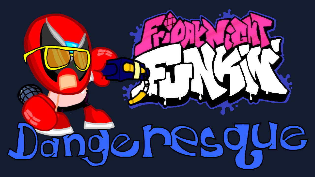 Dangeresque over Pico (Strong bad) Mod for Friday Night Funkin' | FNF Mods