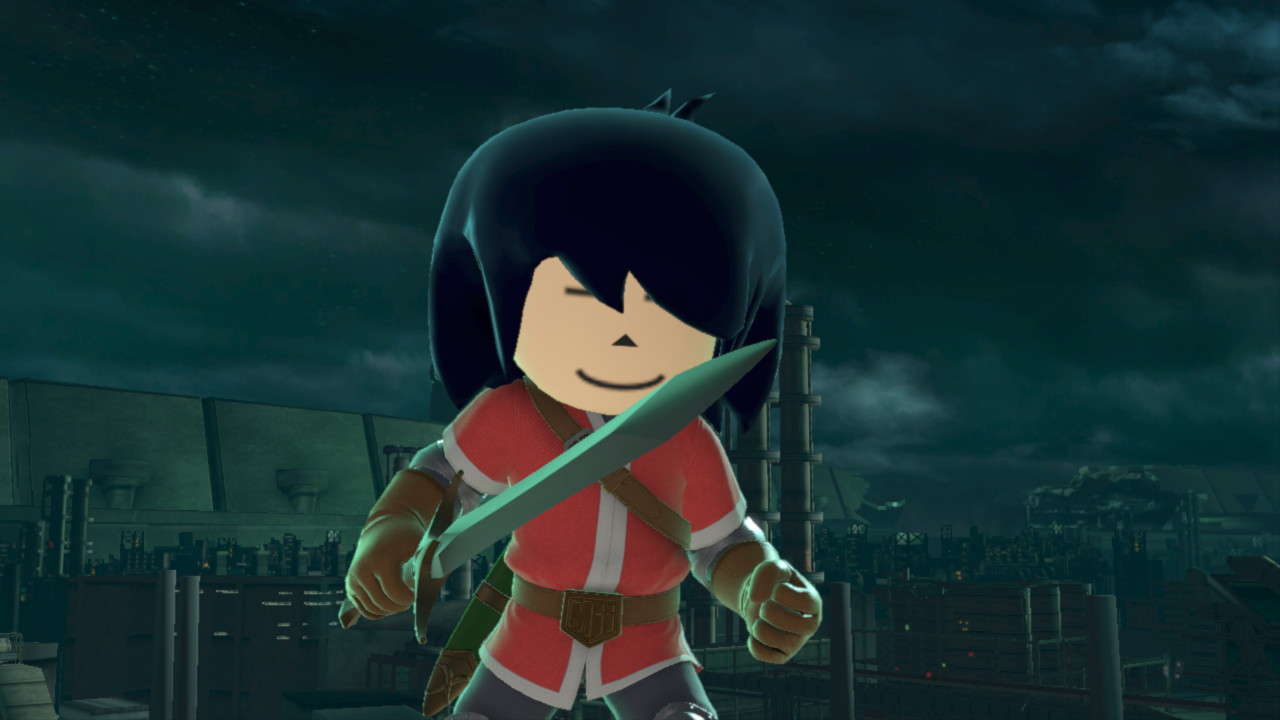 Deltarune Kris Mii Swordfighter + Deluxe Mod for Super Smash Bros ...