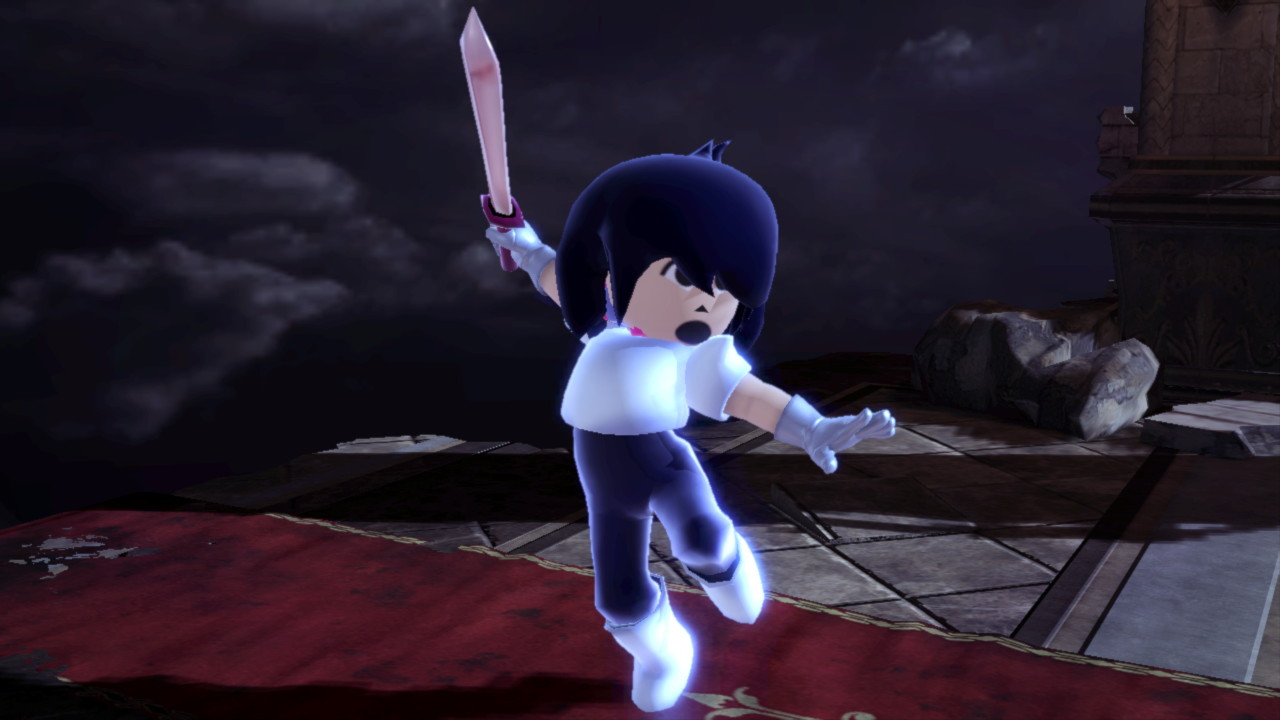 Deltarune Kris Mii Swordfighter + Deluxe Mod for Super Smash Bros ...