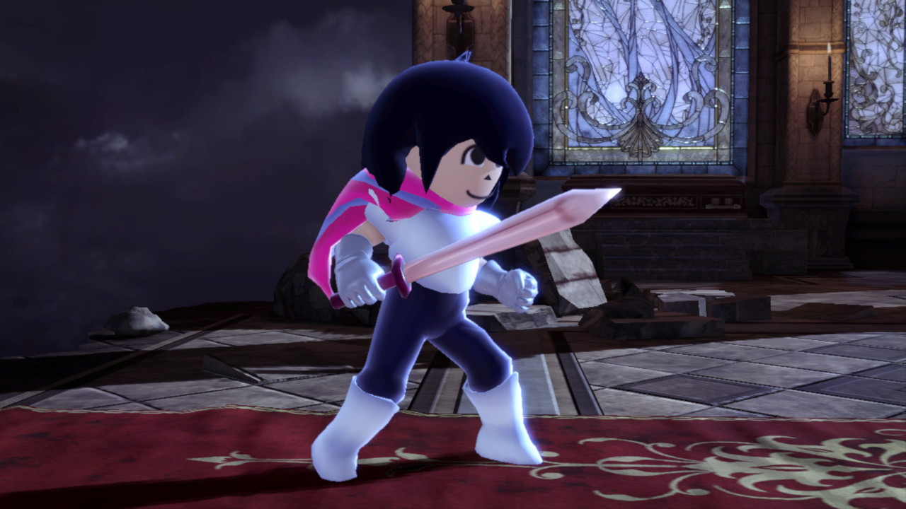 Deltarune Kris Mii Swordfighter + Deluxe Mod for Super Smash Bros ...